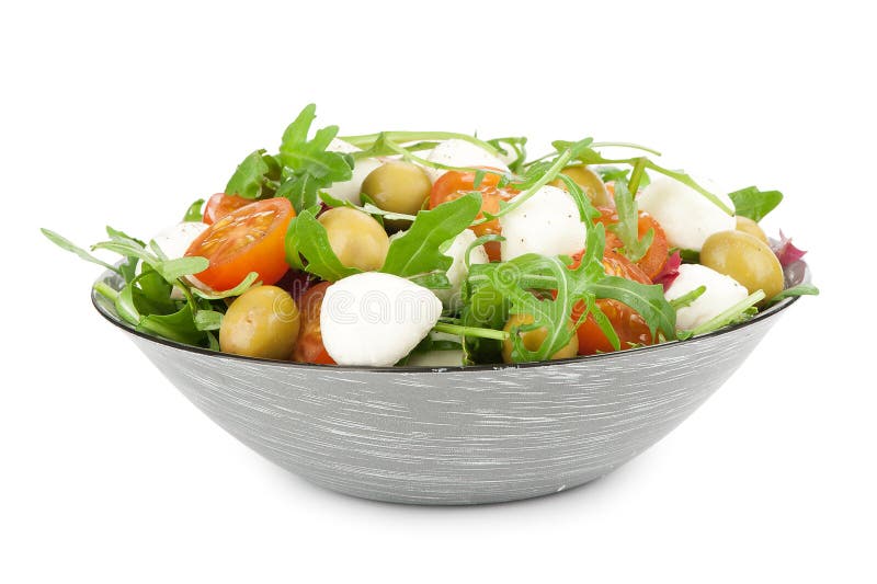 Vegetable salad bowl stock photo. Image of cheese, dinner - 31146420