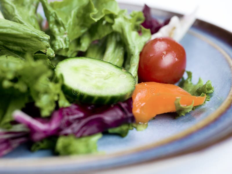 Vegetable salad stock photo. Image of freshness, lettuce - 48274948