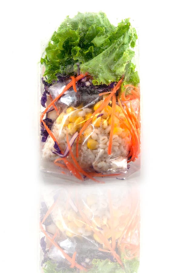 Vegetable salad pack stock photo. Image of vegetable - 52858678