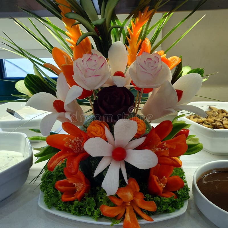 Vegetable decorations stock image. Image of decoration - 186735561