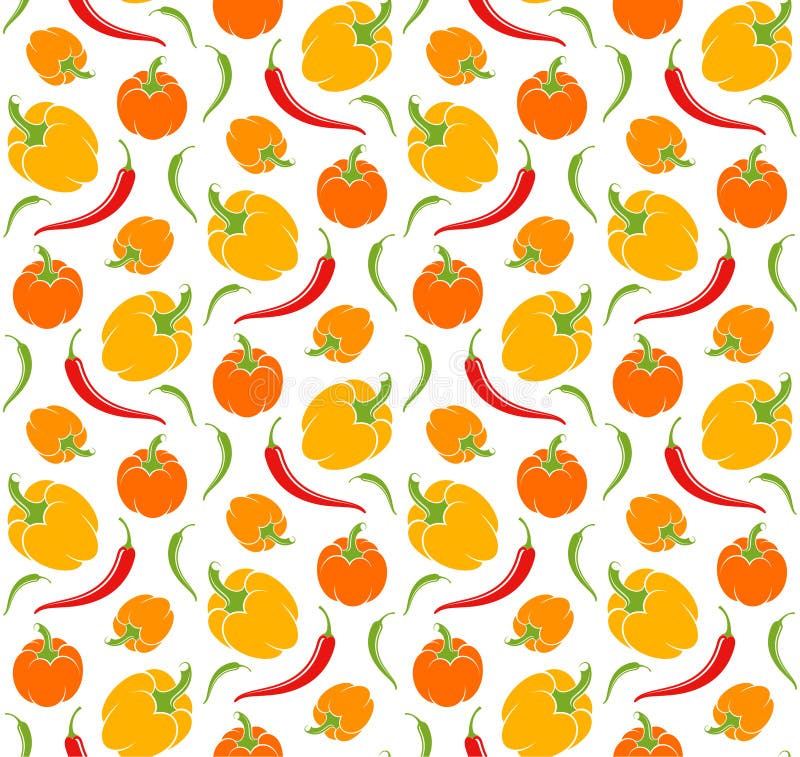 Vegetable. Seamless Pattern Stock Vector - Illustration of thanksgiving ...
