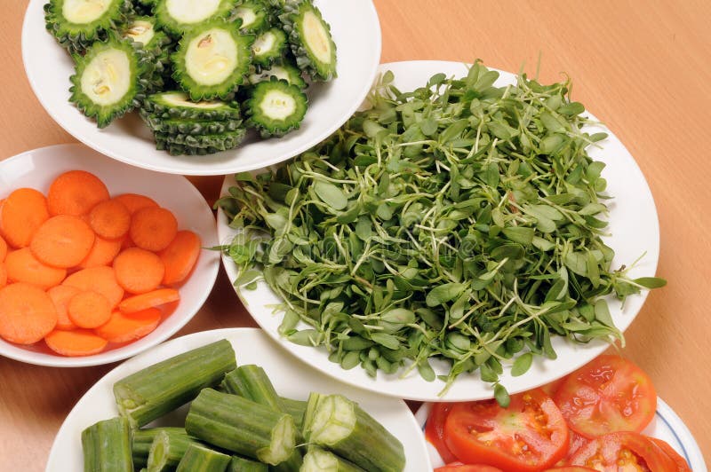 Vegetable slices stock photo. Image of cook, balanced - 37661160