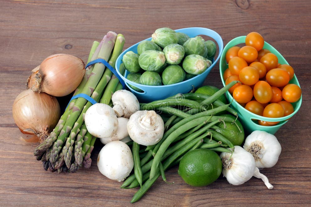 Vegetable stock photo. Image of sprout, string, mushroom - 77661136