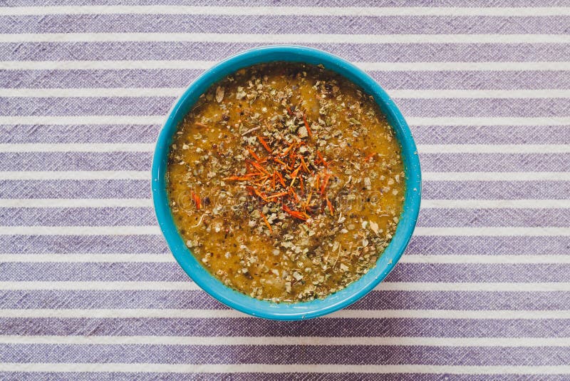 Vegetable soup stock photo. Image of contrast, pottage - 87003798