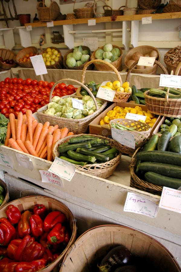 Vegetable stand stock image. Image of fruit, organic - 16086411