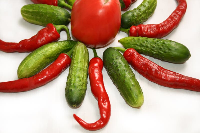 Vegetable star stock image. Image of green, border, color - 6663485