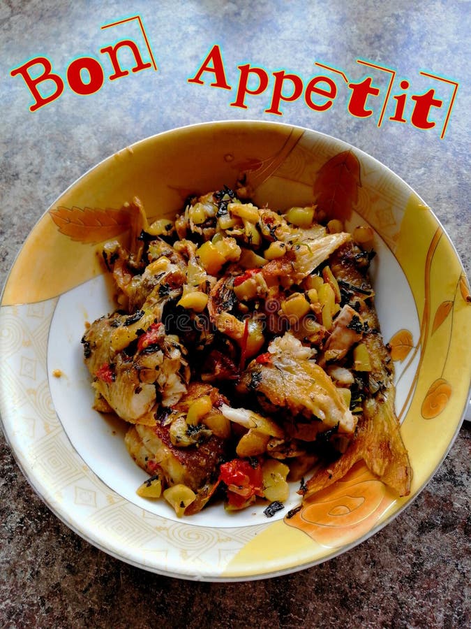 Vegetable stew with fish stock photo. Image of curry - 278334800