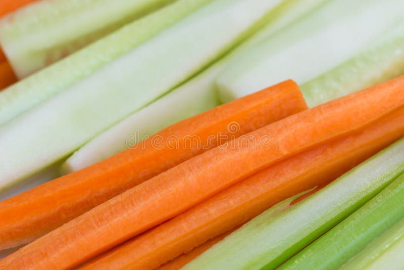 Vegetable sticks closeup stock photo. Image of cooking - 154258014