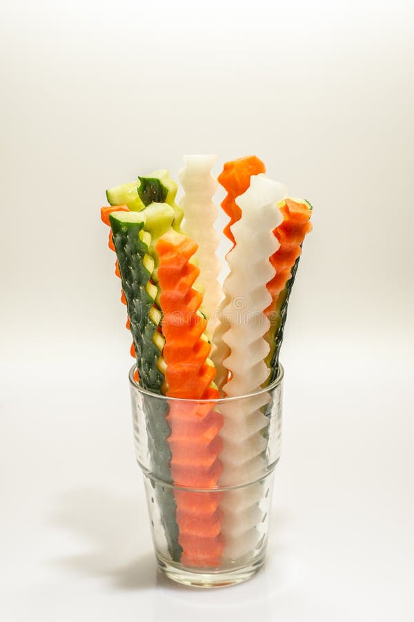 Vegetable sticks stock image. Image of cucumber, orange - 41144511