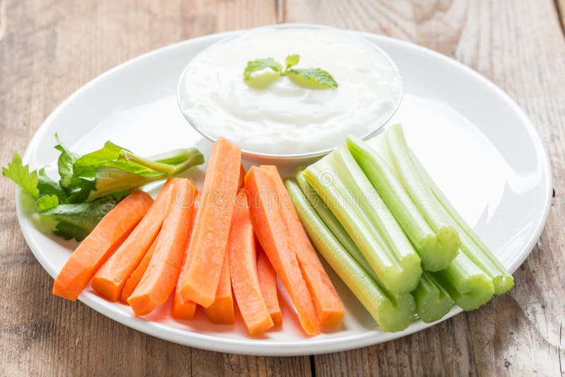 Vegetable sticks. stock image. Image of food, cream, health - 62727219