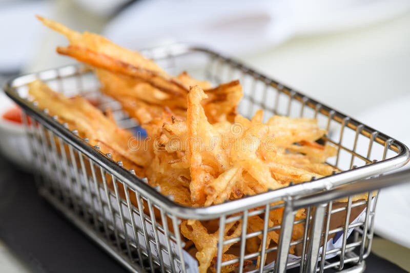 Vegetable tempura stock image. Image of food, hardware - 208905721