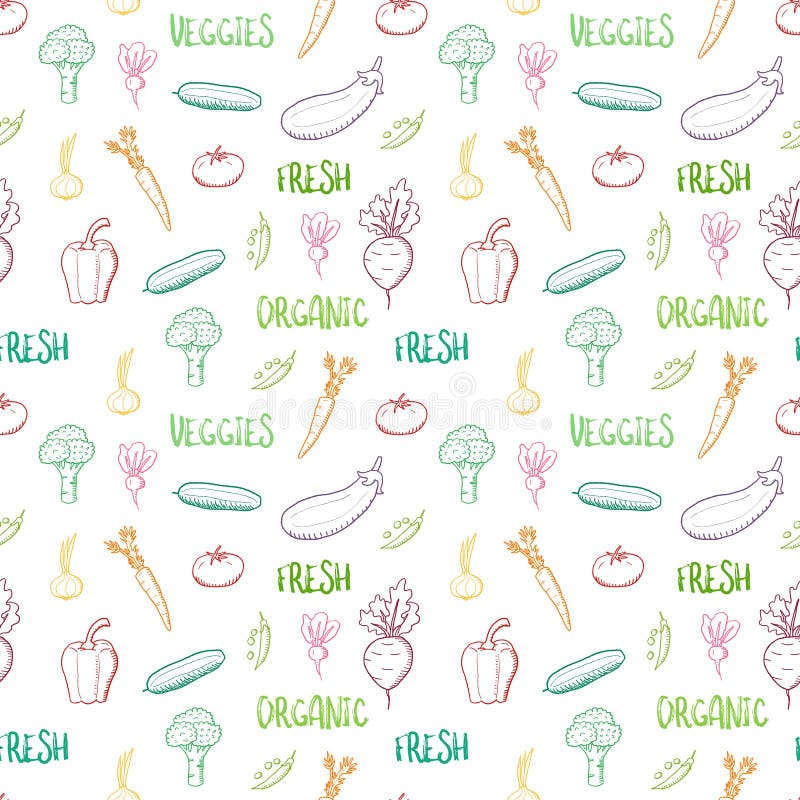 Vegetable texture stock vector. Illustration of element - 192773484