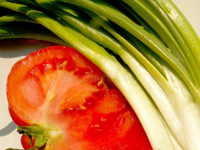 Vegetables stock image. Image of chive, cooking, tomato - 661921