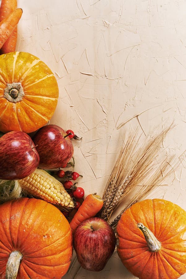 Vegetables on Beige Background Stock Image - Image of diving, fiber ...