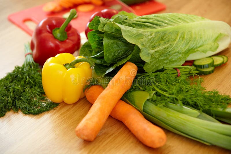 Vegetables Close-up. Healthy Food Stock Image - Image of grocery ...