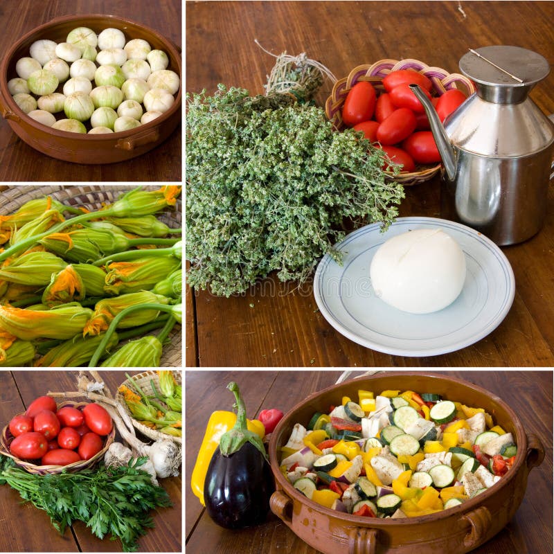Greek cuisine collage stock photo. Image of collage, delicacy - 14557238