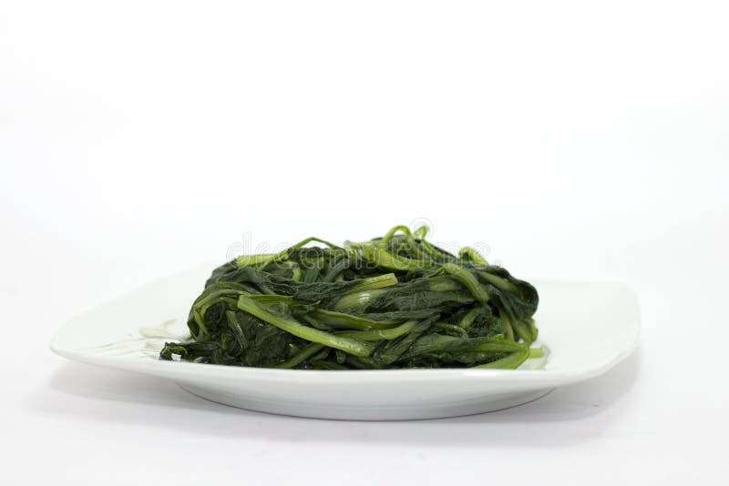 Vegetables Cooked Green Grass Stock Photo - Image of nutrition, spinach ...