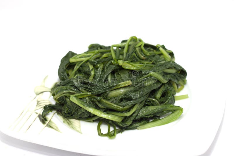 Vegetables Cooked Green Grass Stock Image - Image of boiled, nutrition ...