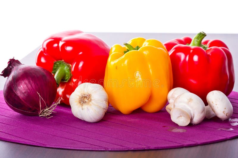 Vegetables for cooking stock photo. Image of garlic, pepper - 26531524