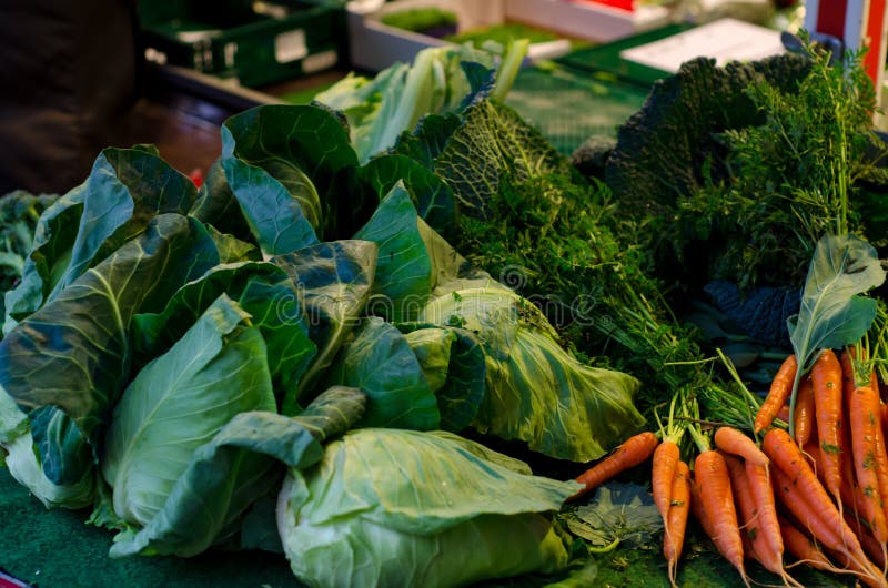 Vegetables on the counter stock image. Image of green - 141795017