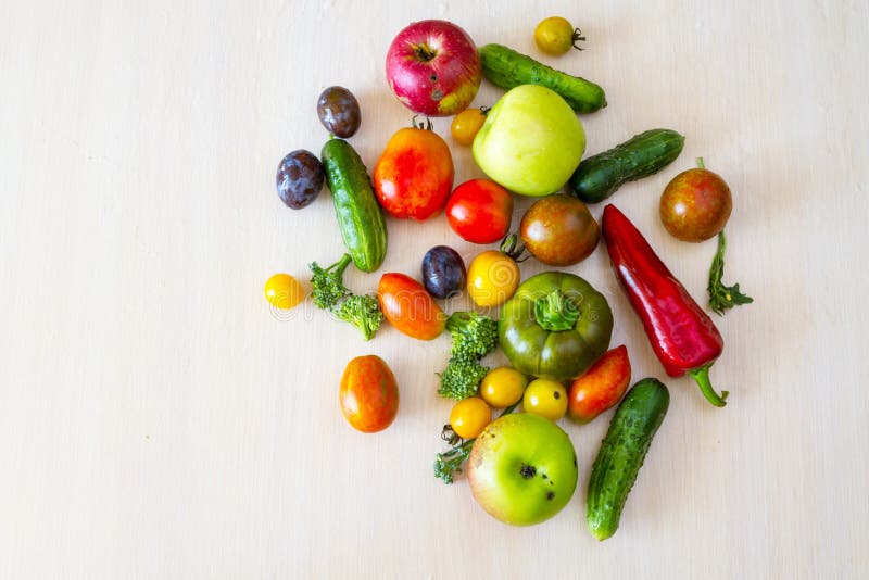 Vegetables and Fruit in Stock. Stock Image - Image of juicy, assortment ...