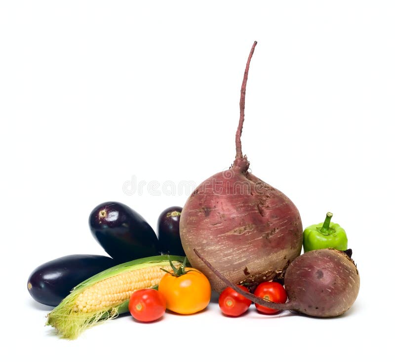 Vegetables Isolated On White Picture. Image: 6246471