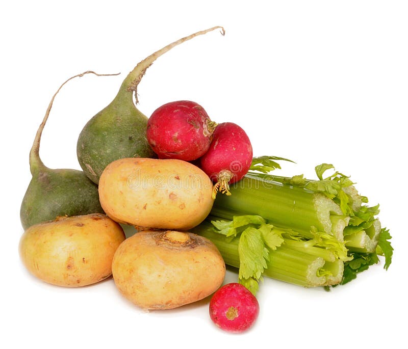 Turnip and celery stock image. Image of table, salad - 90010361