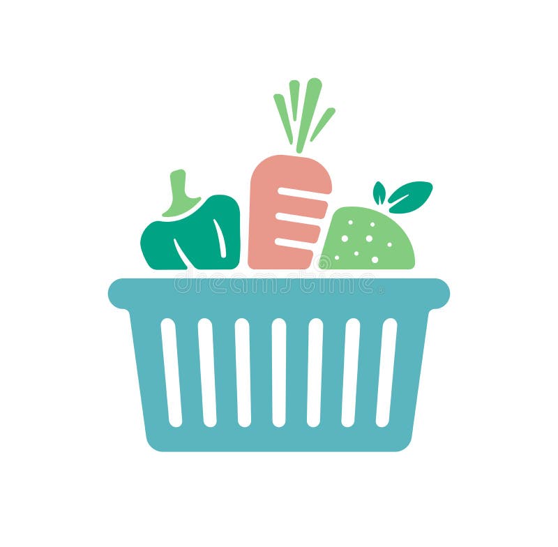 Vegetables , Natural Foods Vector Icon Illustration Stock Vector ...
