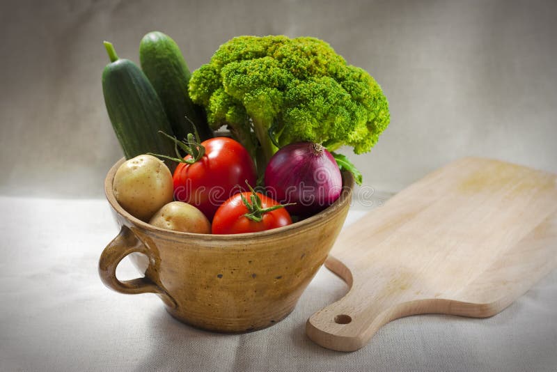 Vegetables in a pot stock photo. Image of domestic, tureen - 26353236