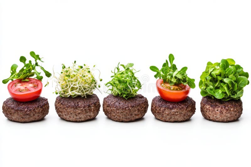 Vegetables and Sprouts Fly Around this Veggie Burger Concept in Zero ...