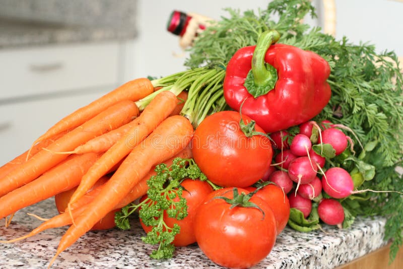 Vegetables On The Table Picture. Image: 8275169
