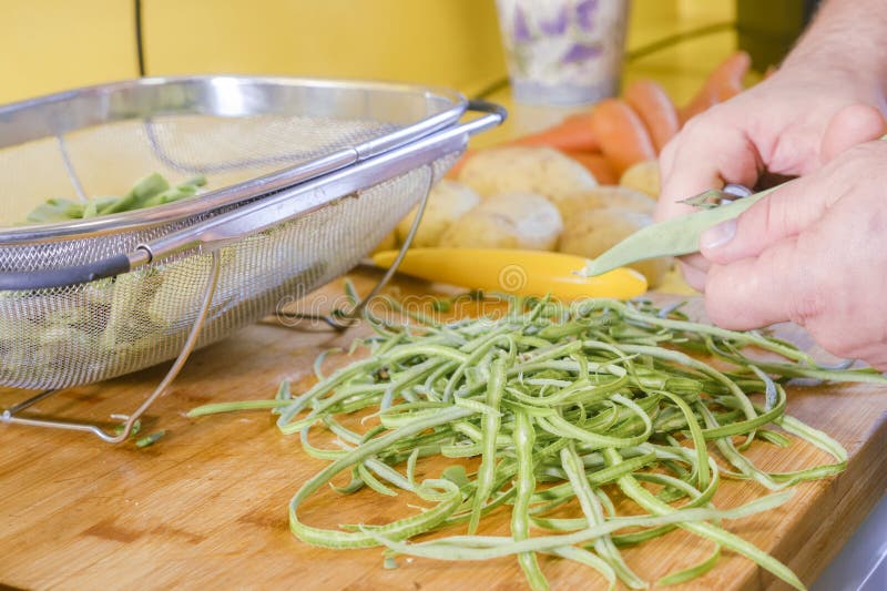 Vegetables on Top of a Kitchen Ready To Cook Stock Photo - Image of ...