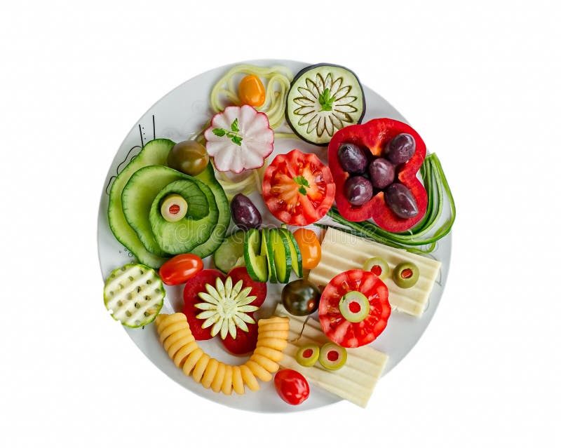 Vegetarian breakfast plate stock image. Image of closeup - 91820429