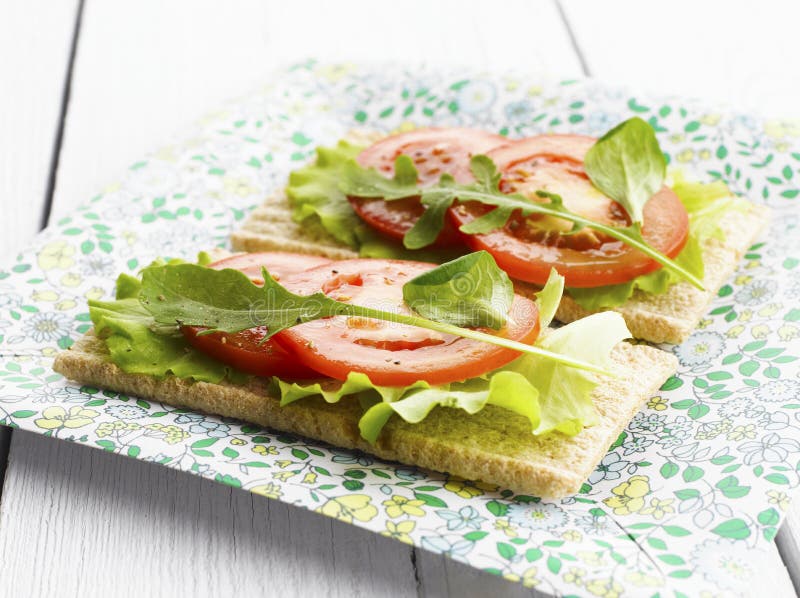 Vegetarian Canape stock photo. Image of salz, snack, sandwich - 28250002