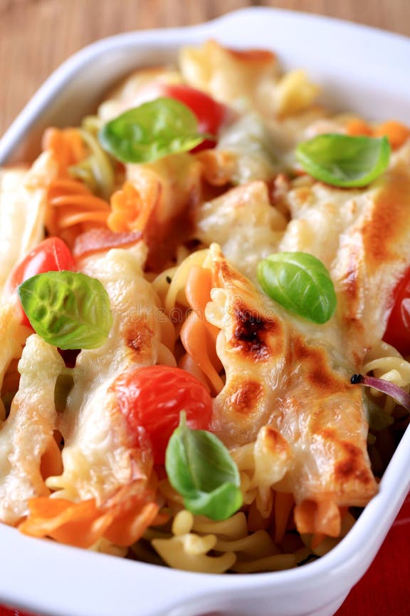 Vegetarian pasta stock photo. Image of corkscrew, detail - 22670978