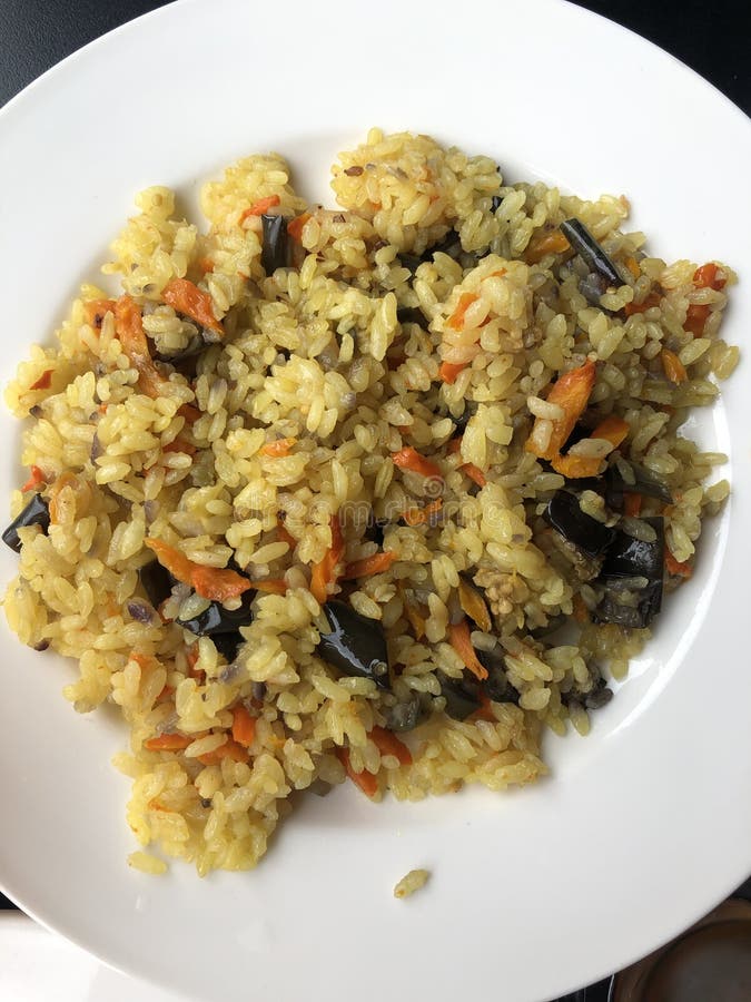 Vegetarian Pilaf with Vegetables Stock Image - Image of candy, cinnamon ...