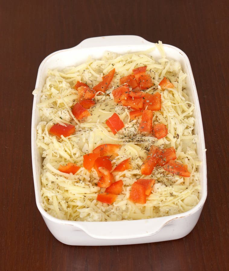 Vegetarian potato bake stock photo. Image of potato, meal - 16976984