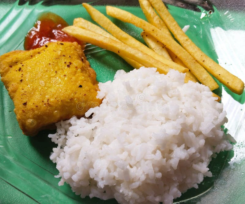 Vegetarian Simple Menu that is Good for Consumption Stock Image - Image ...