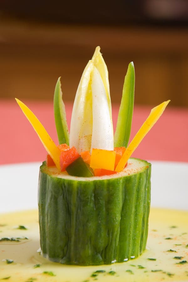 Vegetarian starter stock photo. Image of paprika, sauce - 1634176