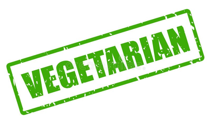 Vegetarian vector stamp stock vector. Illustration of healthy - 172454471