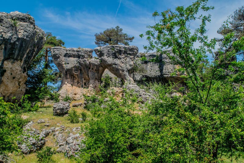 Vegetation, Rock, Nature Reserve, Sky Stock Photo - Image of formation ...