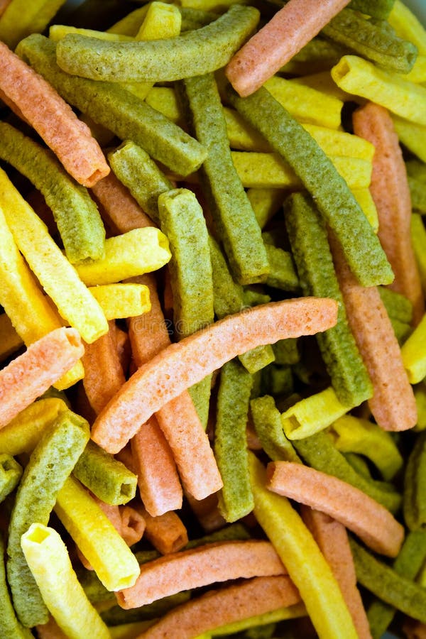 Veggie Snacks stock image. Image of salty, pile, haystack - 23318769