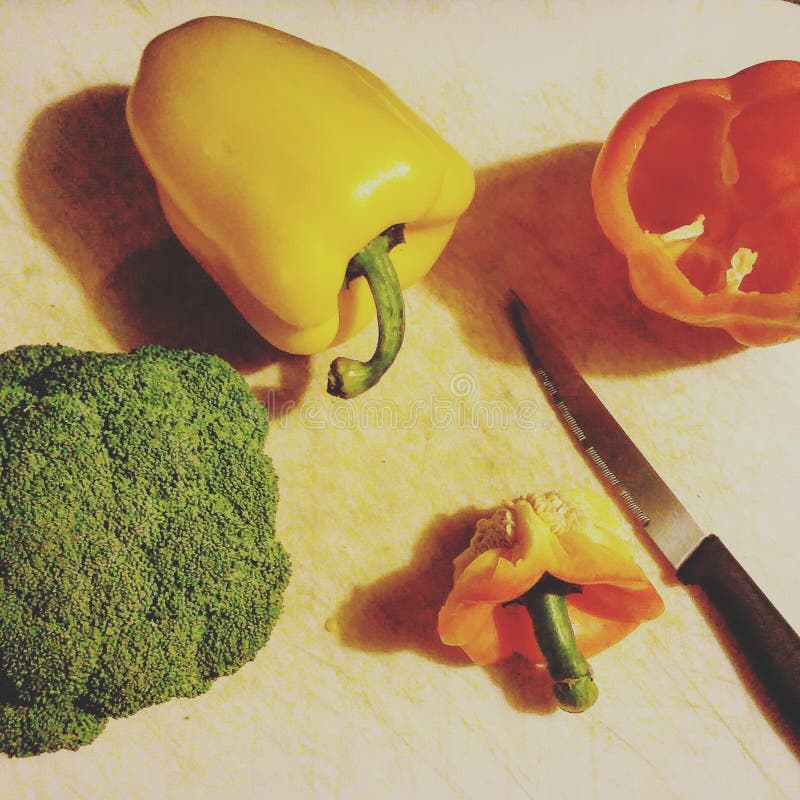 Veggie Time stock photo. Image of veggie, time, chopped - 62816354