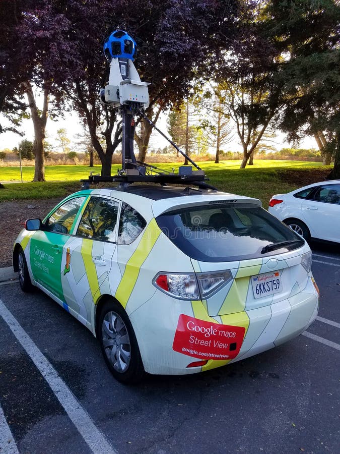 Vehículo de Google Maps foto editorial. Imagen de rojo - 100990346