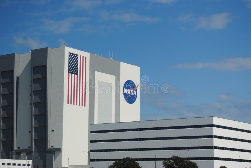 Vehicle Assembly Building, NASA Editorial Stock Image - Image of cape ...