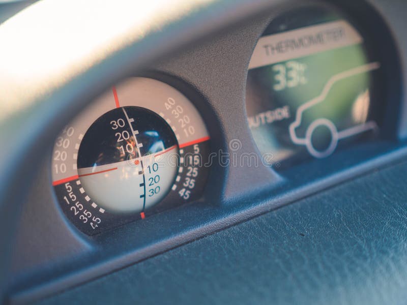 Vehicle Balance Control and Temperature Measure for Outside View Stock ...