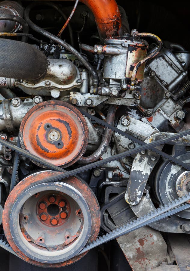Vehicle engine stock photo. Image of rustic, close, gear - 33372984