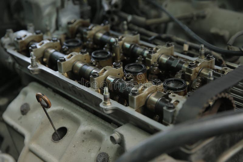 Vehicle engine repair stock image. Image of motor, maintenance - 152554393