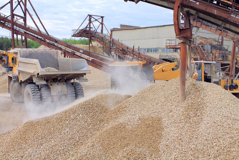 Vehicle loading stock photo. Image of building, clouds - 71737986