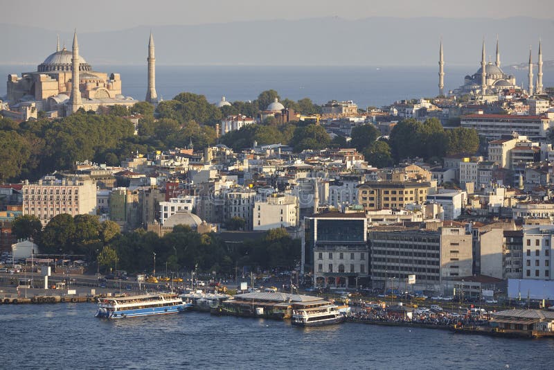 Maritime Traffic. Bosphorus Strait in Istanbul. Galata Tower. Turkey ... Maritime Traffic. Bosphorus Strait in Istanbul. Galata Tower. Turkey ...